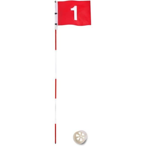 Games | Putting Green Flags Golf Flagsticks For Yard Practice Hole Cup ...